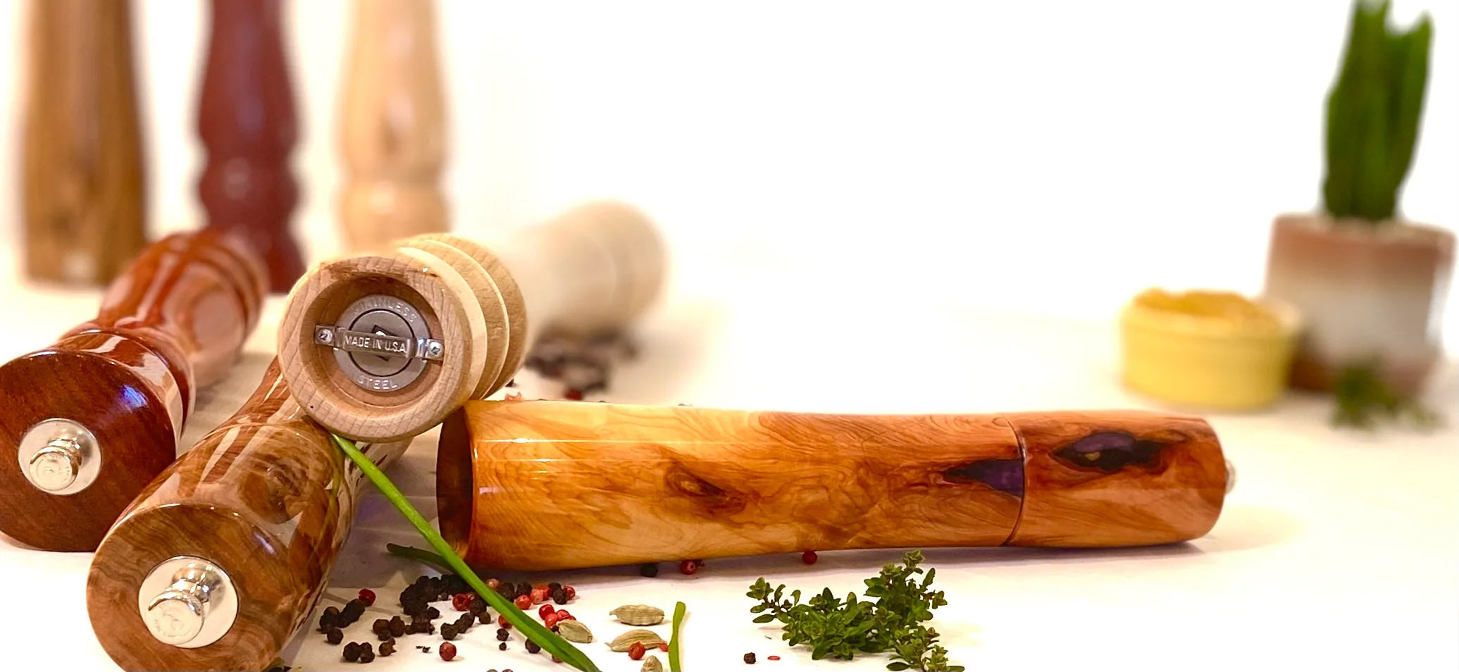 Begat Woodcraft | Handcrafted Artisan Salt & Pepper Mills and more